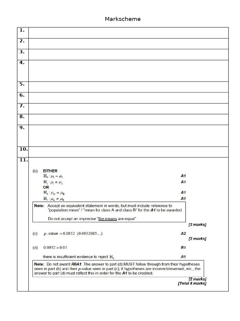 Random Variable Test MS | PDF