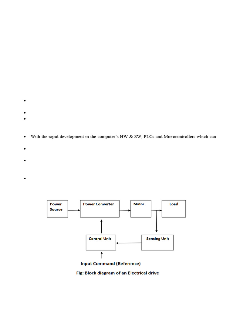 Ed Unit 1 | PDF | Electric Motor | Power Electronics
