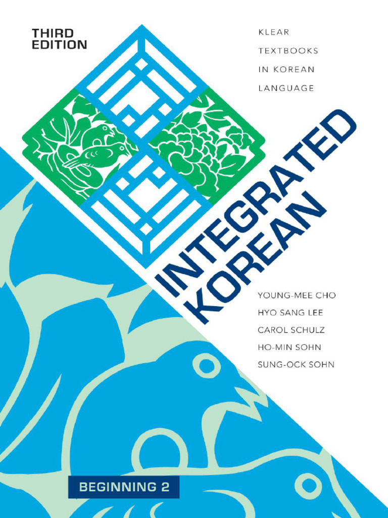 Integrated Korean 3rd Edition Beginning 1 - Textbook-Compressed | PDF | Adjective | Transport