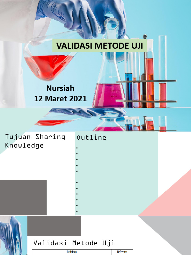 Validasi Metode Uji | PDF