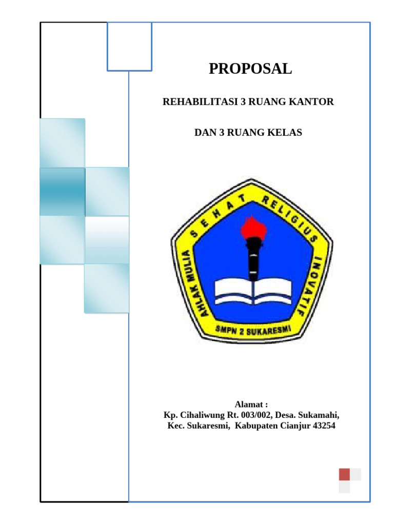 Proposal Rehab Kantor Dan Ruang Kelas | PDF