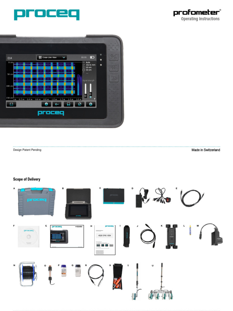 Profometer 600/630/650 User Manual | PDF | Filename