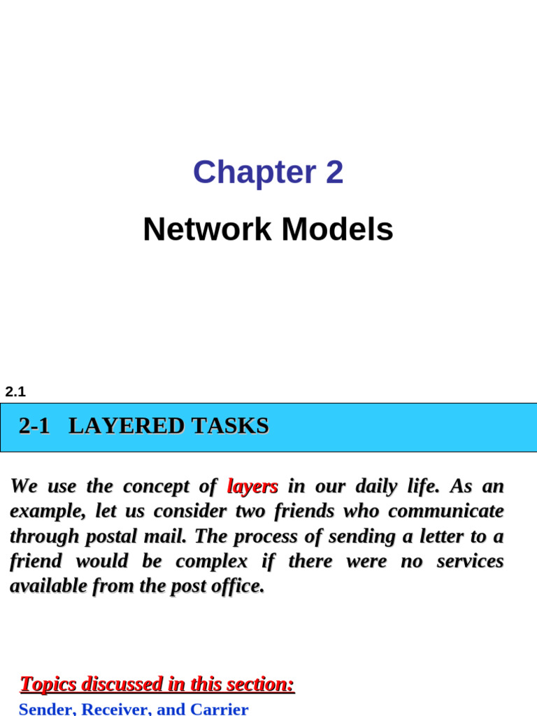 CH 02 | PDF | Osi Model | Internet Protocol Suite