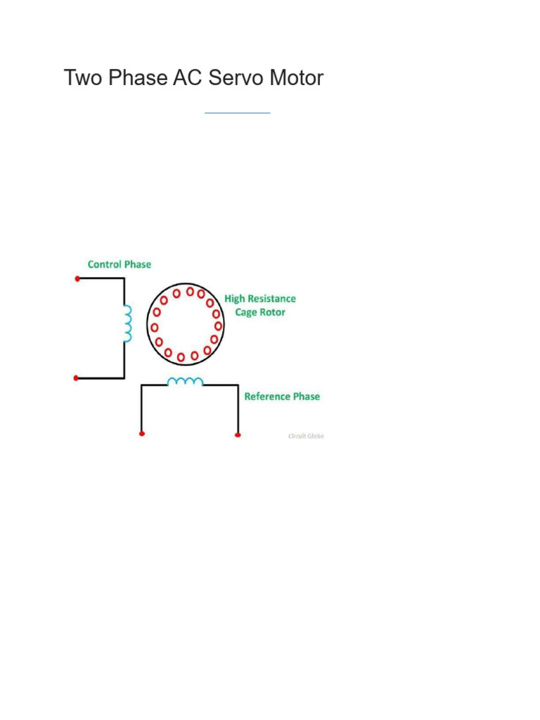 Two Phase AC Servo Motor | PDF