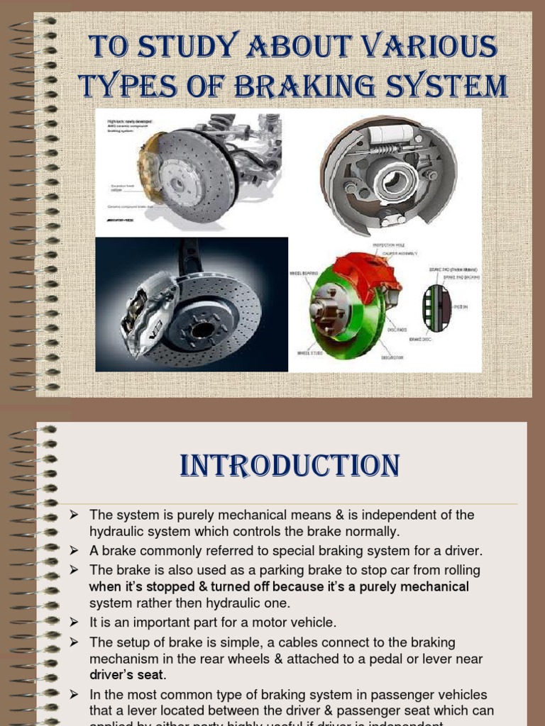 Braking System | PDF | Brake | Anti Lock Braking System