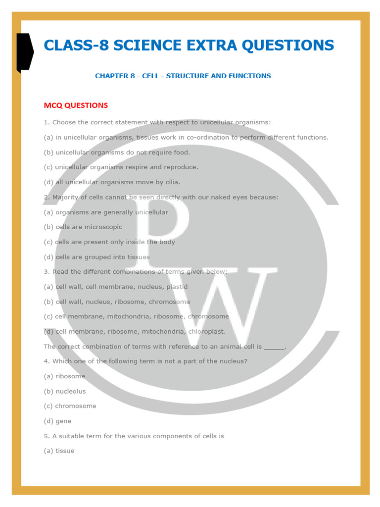 Cell Structure and Function | PDF | Cell (Biology) | Cell Nucleus