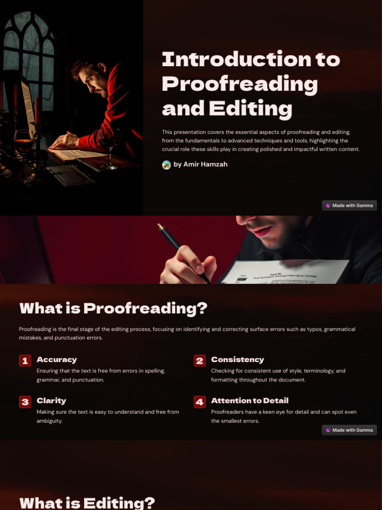 Introduction to Proofreading Basics | PDF | Proofreading | Editing