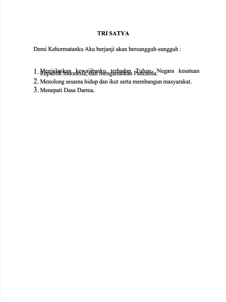PDF Tri Satya Pramuka Compress | PDF