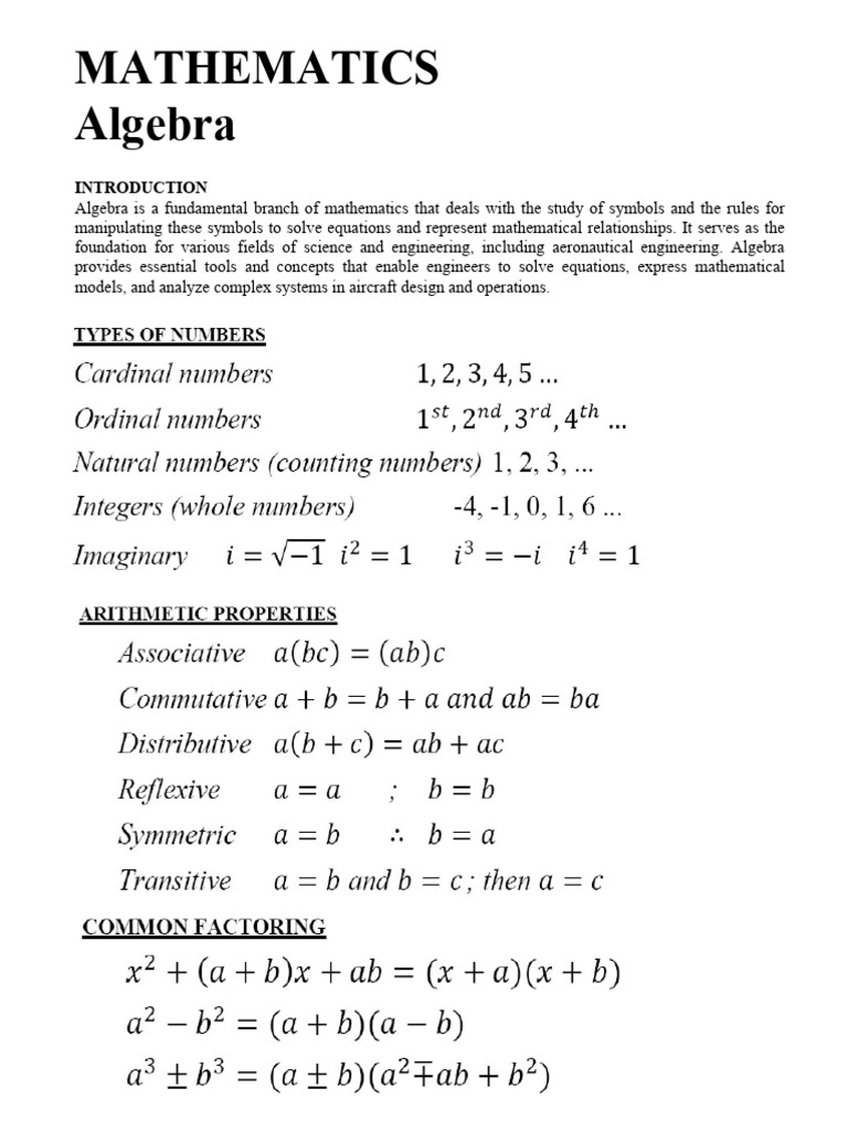 Algebra Concepts and Applications | PDF | Logarithm | Algebra