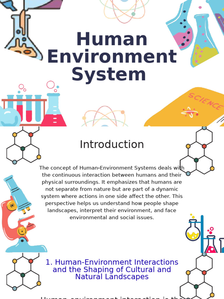 Human-Environment Systems Explained | PDF | Landscape | Natural Environment