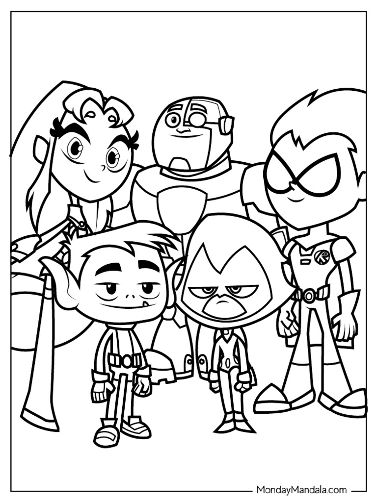 Simple Outline of Teen Titans Go | PDF
