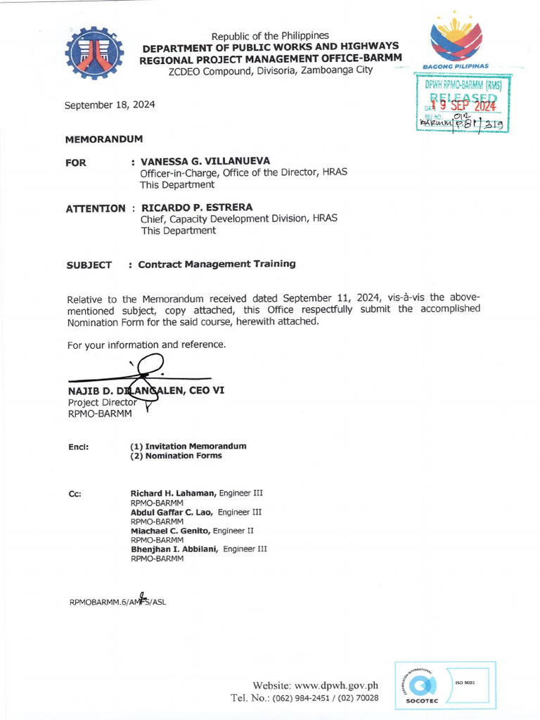 Contract Management Training | PDF