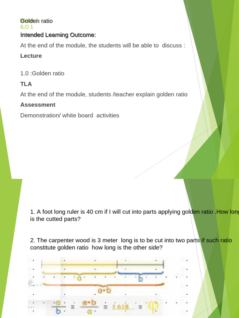 Golden Ratio Akin | PDF