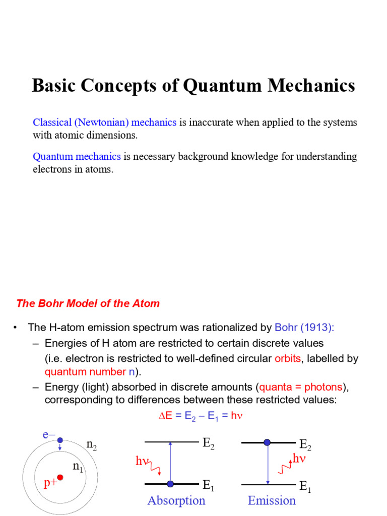 Chapter 5-Elements of QM-final | PDF | Wave Function | Electron