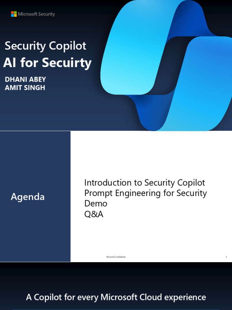 FY25 Security Security Copilot Sentinel | PDF | Computer Security | Security