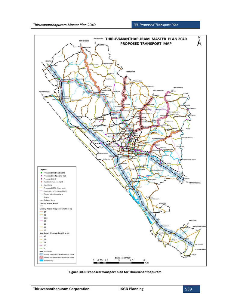 Sanctioned Master Plan-Road List | PDF
