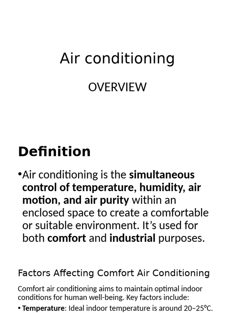 Air Conditioning | PDF | Humidity | Air Conditioning