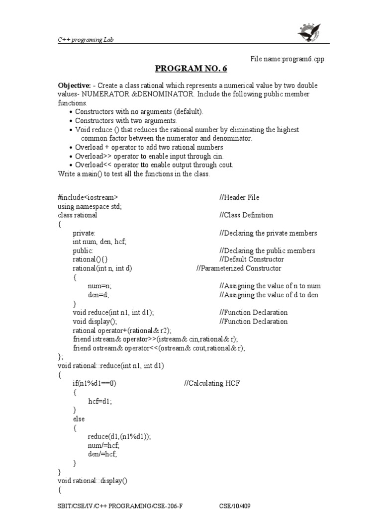 Oops-Program 6-Mdu | PDF | Constructor (Object Oriented Programming) | Programming