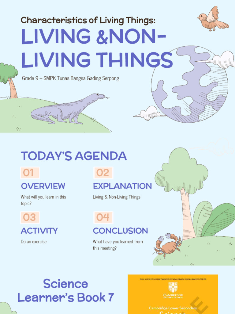 Grouping & Identifying Organisms - Living & Non-Living Things | PDF