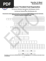EPF Member Registration Form WR1 | PDF