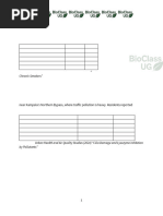 A-Level Biology Scenario Questions | PDF | Tissue (Biology) | Heart