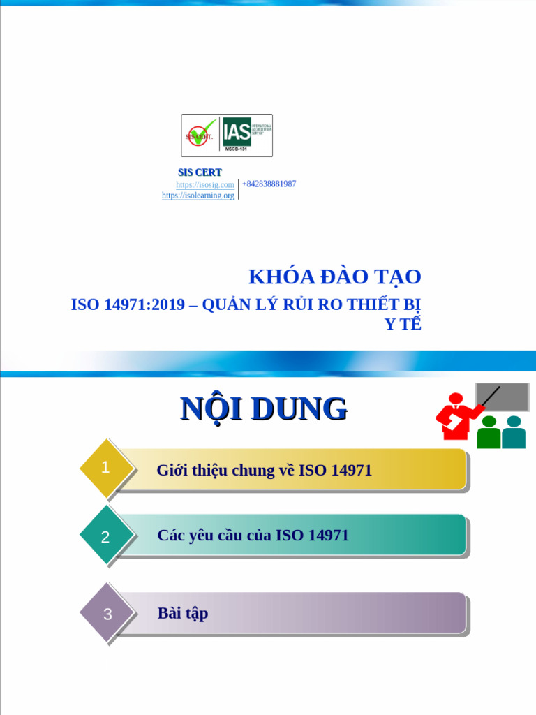 Giáo Trình ISO 14971 | PDF