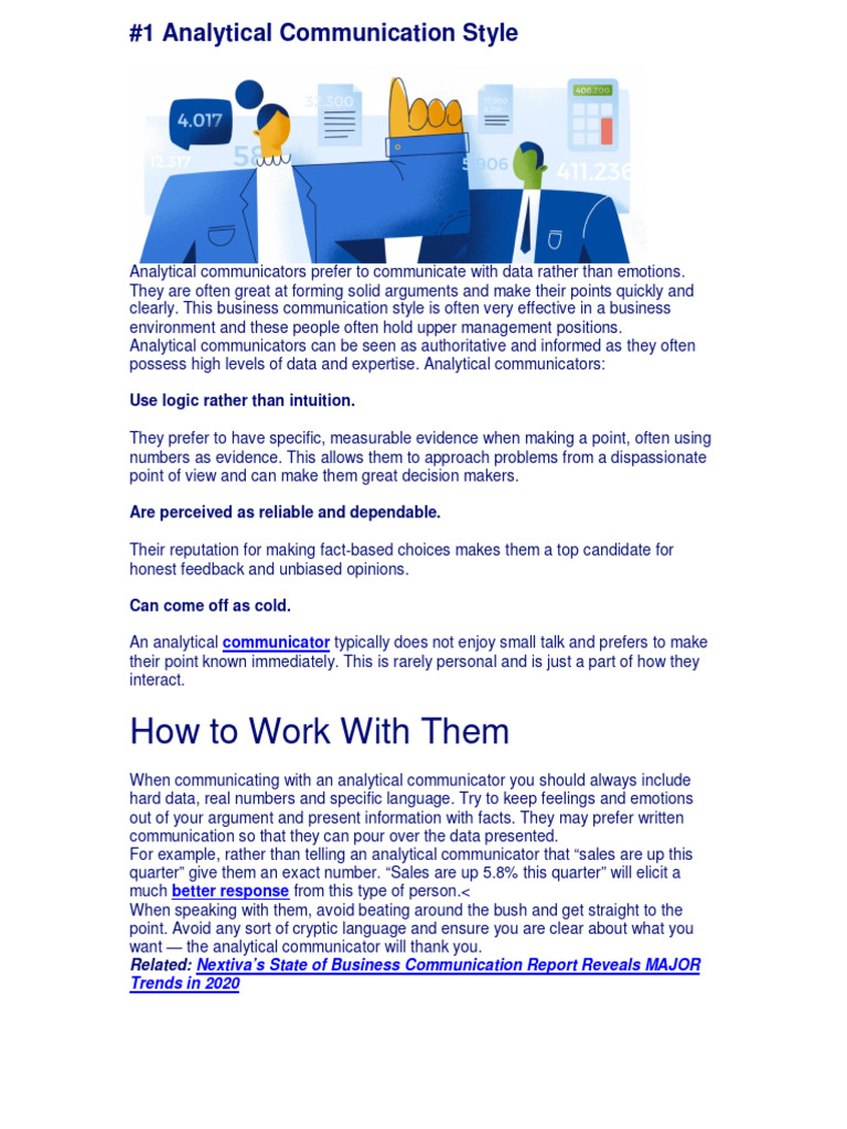 Communication Stlyles | PDF | Evidence | Communication