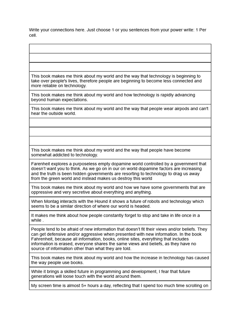 Symbols and Early Connections in The Text - F451 | PDF