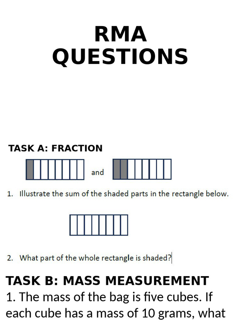 Rma Questions | PDF