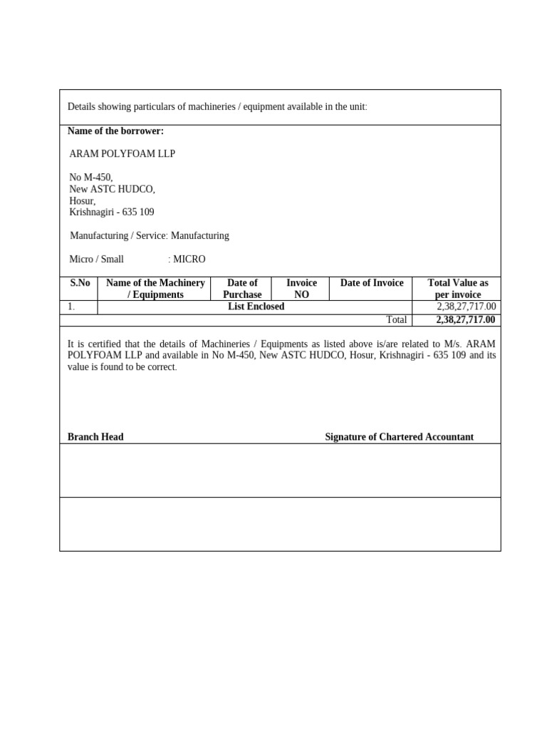 Sme Auditor's Certificate 01 (1) (Recovered) | PDF | Mechanical ...