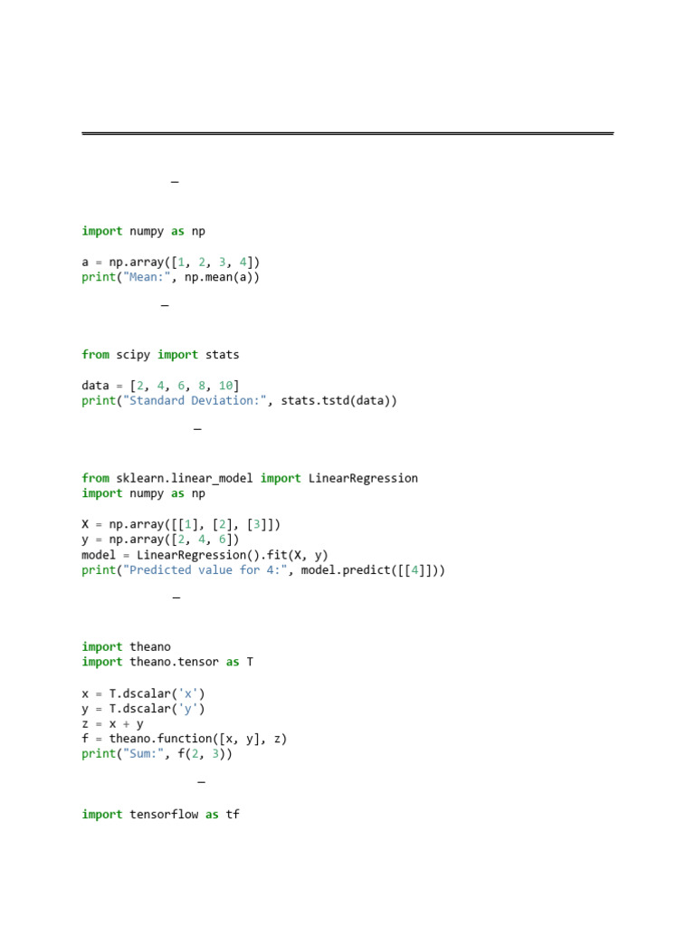 Handbook Practice Program | PDF | Applied Mathematics | Machine Learning