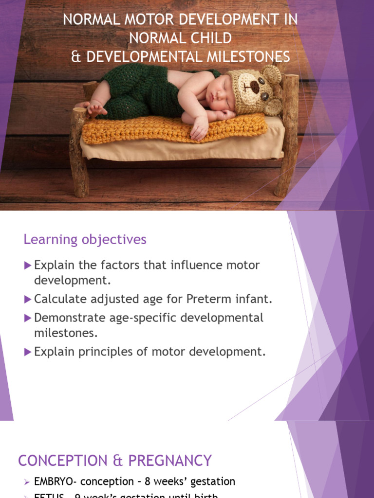 Week 8 Age Specific Developmental Milestones | PDF | Preterm Birth ...