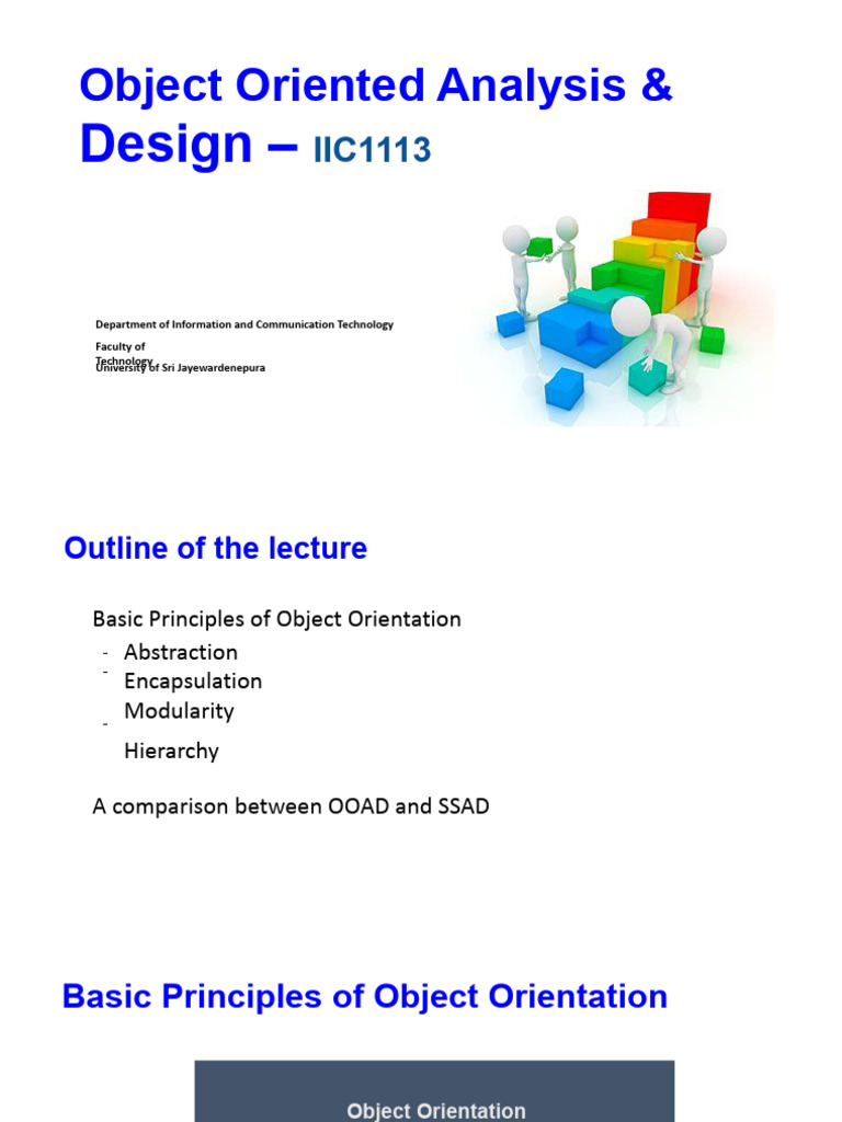 03. Basic Priciples of Object Orientation.pptx | PDF | Modular ...