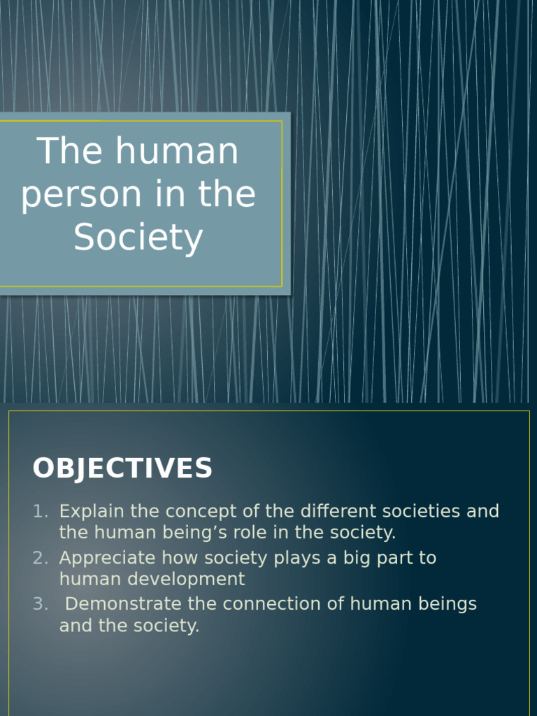 Understanding Human Roles in Society | PDF | Society | Social Contract