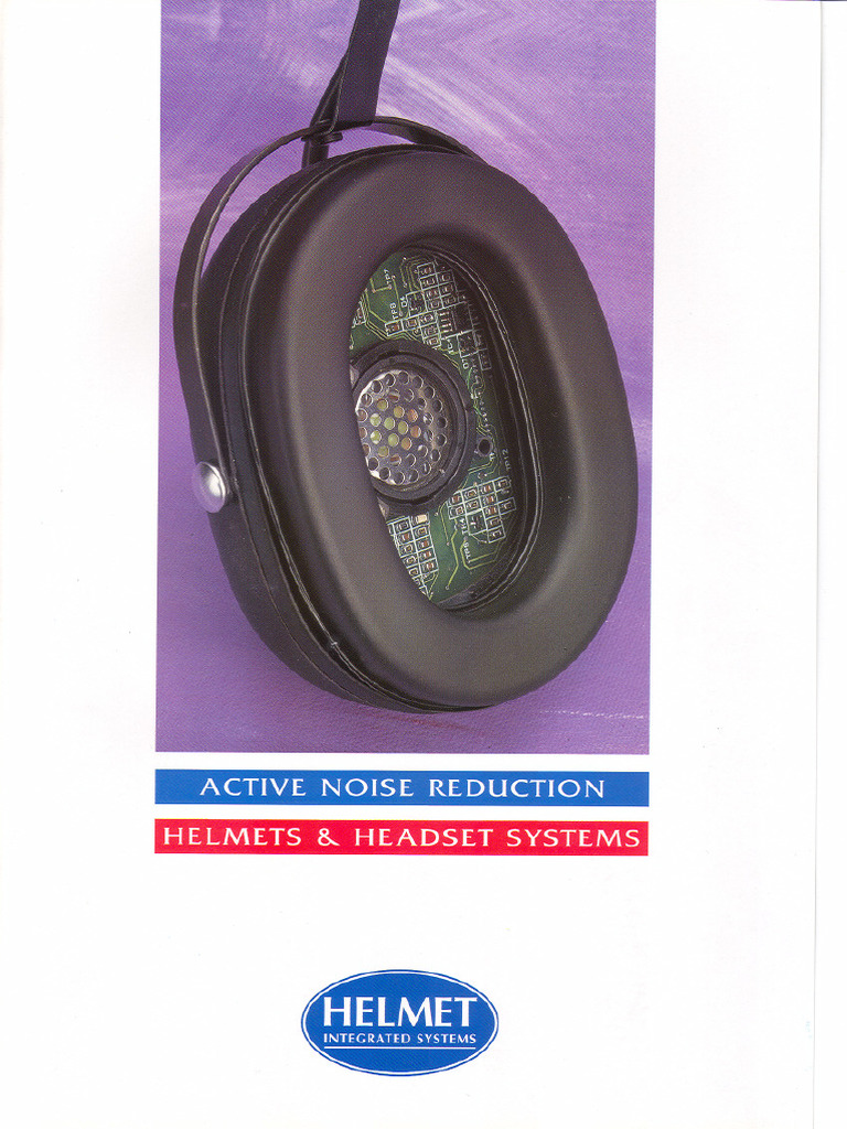 Alpha Active Noise Reduction Anr Product Literature | PDF