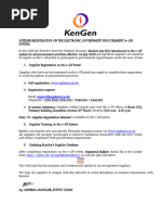 eGP Supplier Registration Guide | PDF | Login | Password