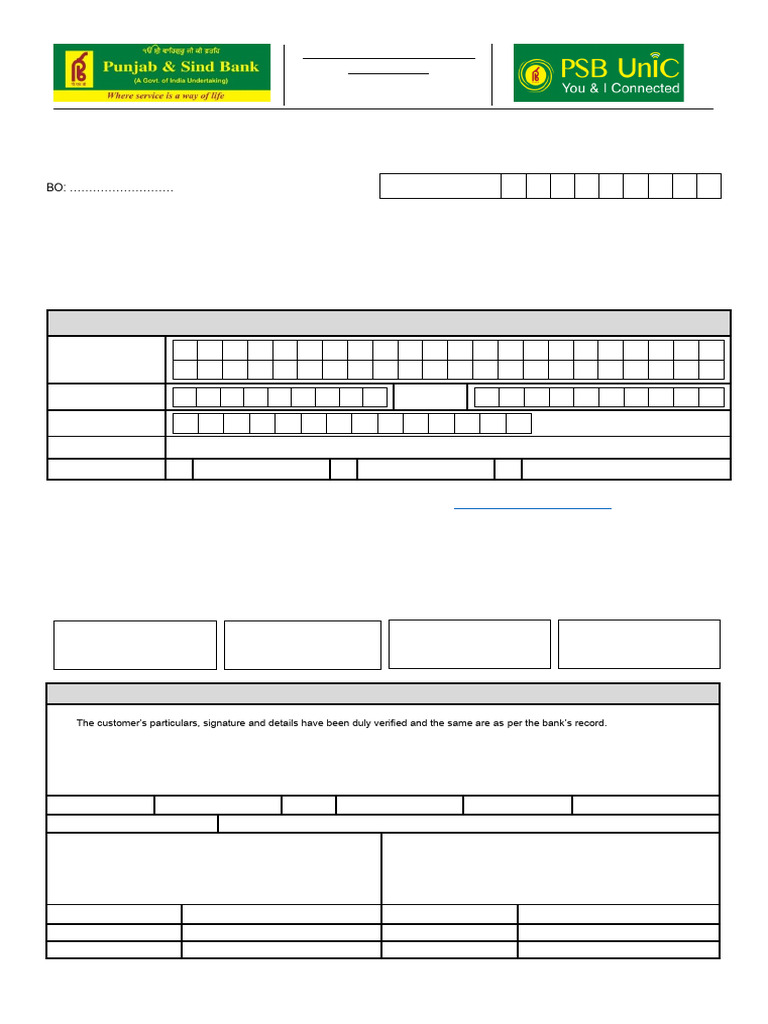 New Application Form For Bank Token: Reference Number | PDF | Security ...