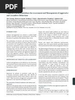DASA-IV: Inpatient Aggression Assessment | PDF | Anger | Aggression