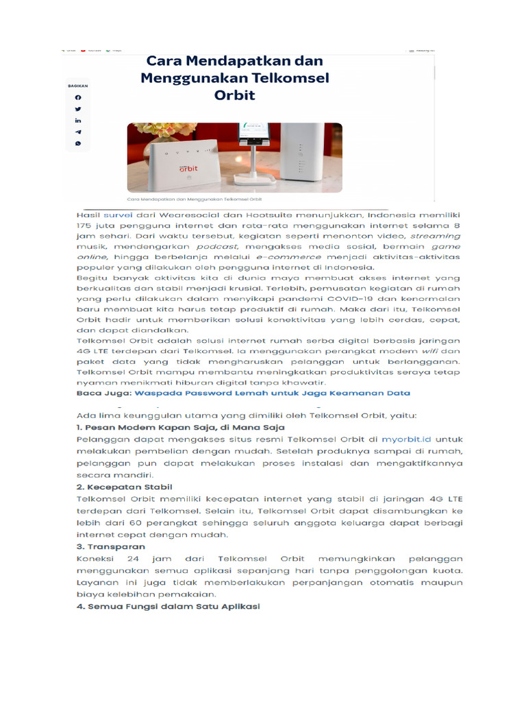 Orbit | PDF