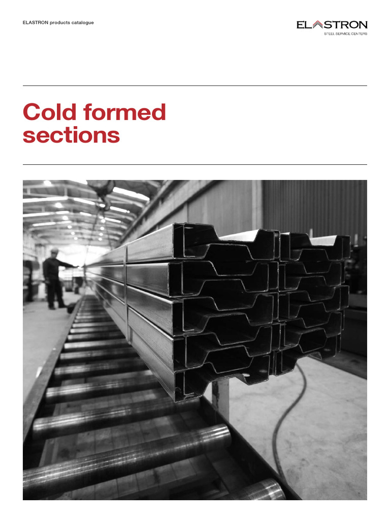ELASTRON Cold Formed Sections Guide | PDF | Steel