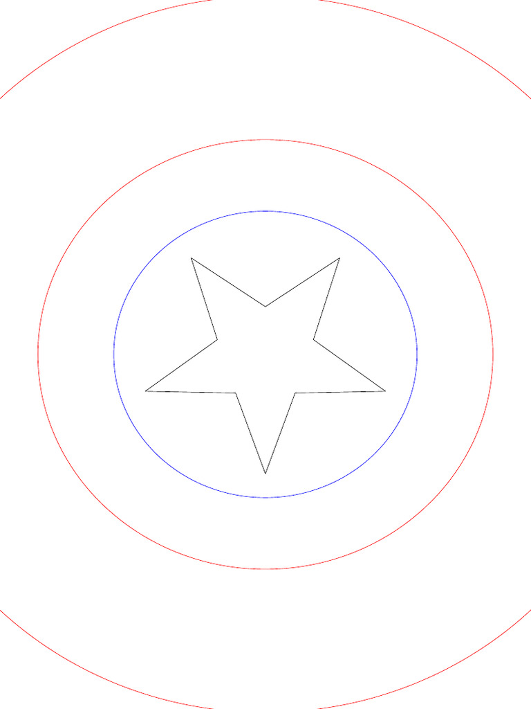 Captain America Shield Blueprint | PDF