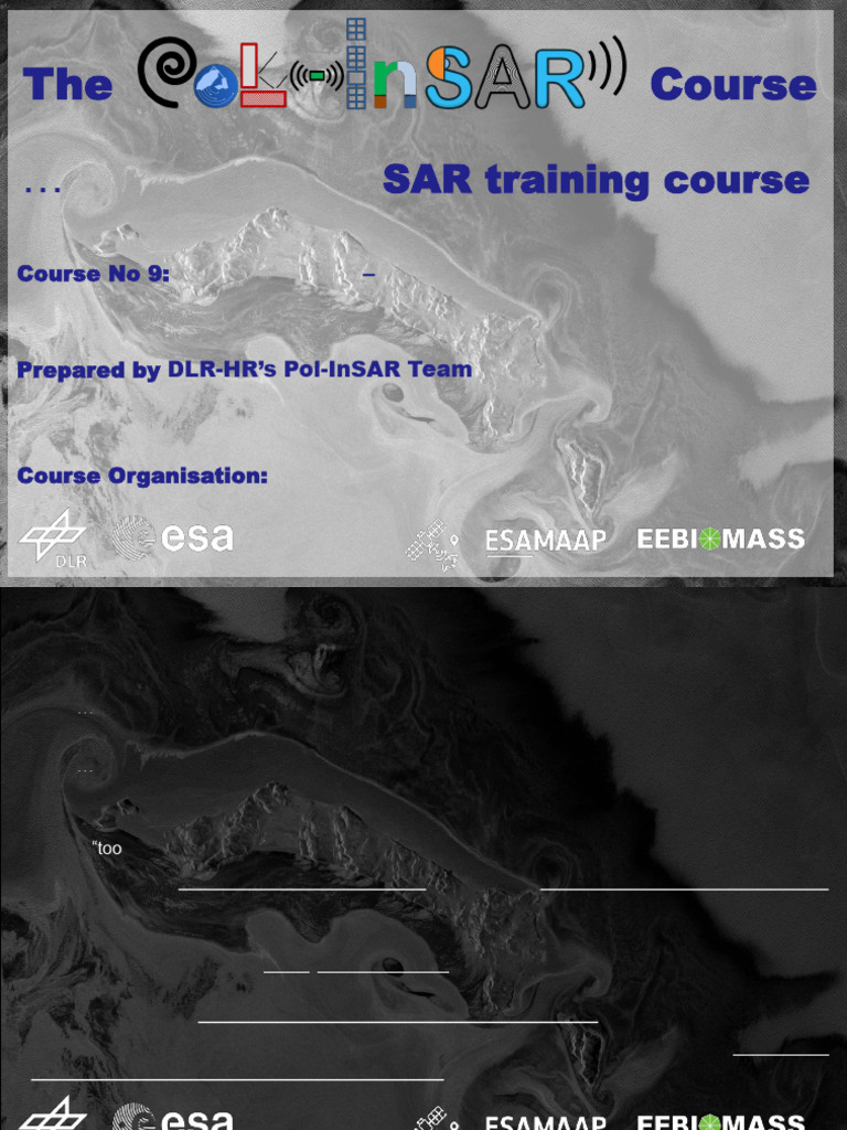 ThePolInSARCourse 2025 N9 Overview v2 002 | PDF | Interferometry | Telecommunications Engineering