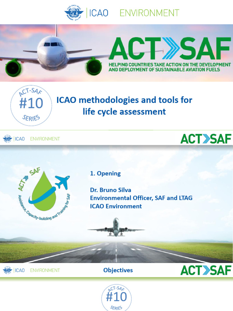 ICAO Life Cycle Assessment Tools | PDF | Life Cycle Assessment ...