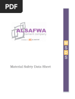 Cement Material Safety Data Sheet | PDF | Cement | Waste