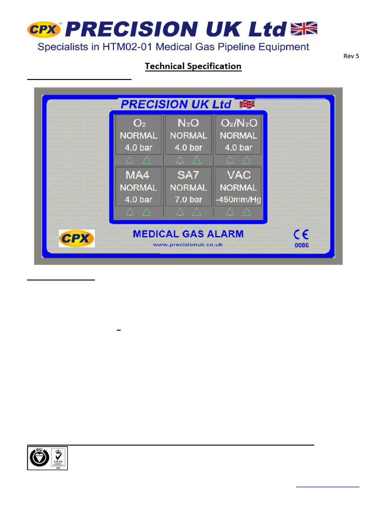 Digital Area Alarm Panel Specification | PDF | Computing | Electrical ...