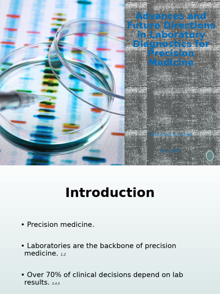 Precision Medicine Lab Diagnostics Oct 2025 | PDF | Personalized ...