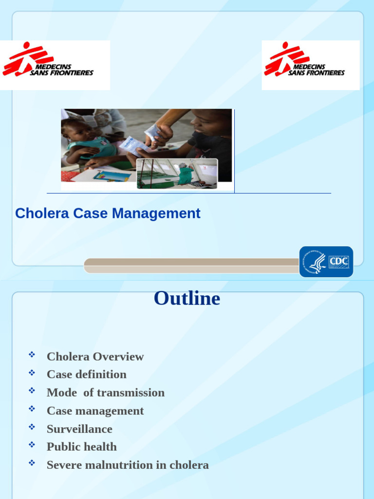 Cholera Training Presentation | PDF | Cholera | Diarrhea