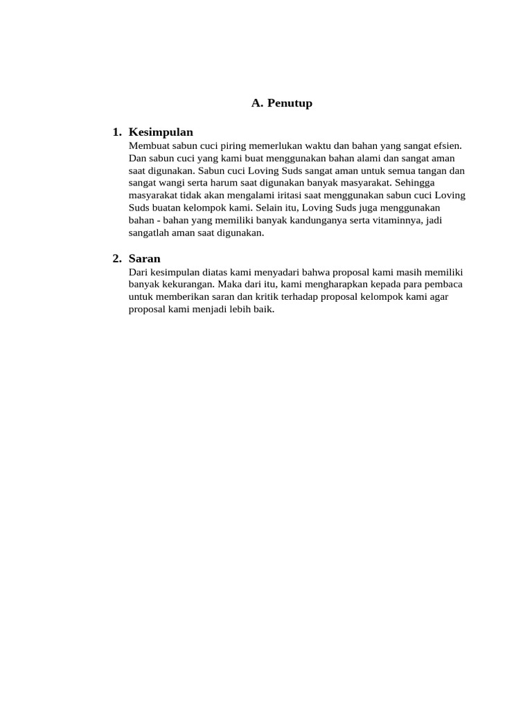 Proposal Pkwu | PDF