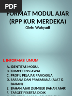 Template Modul Ajar Kurikulum Merdeka | PDF
