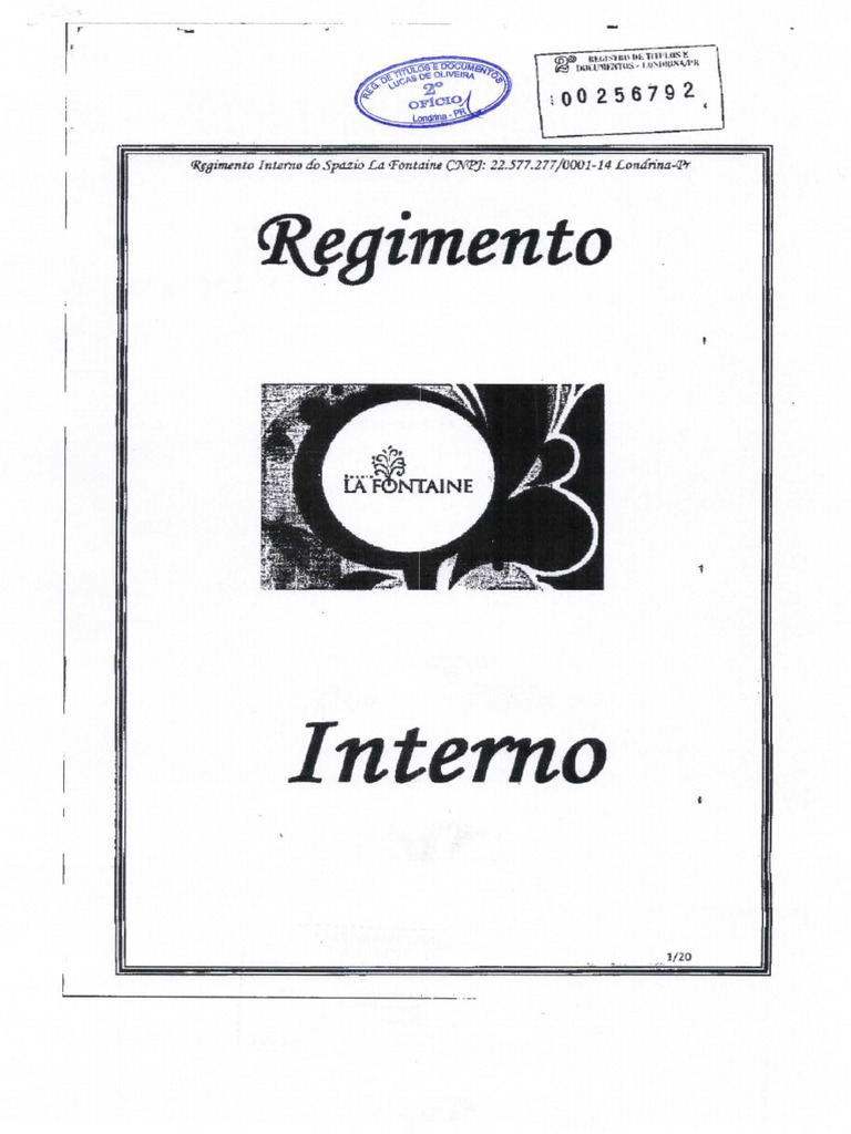 Regimento Interno | PDF